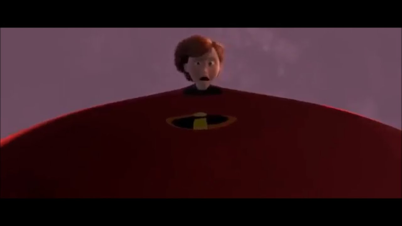 The Incredibles - Elastigirl transforms into Parachute - YouTube