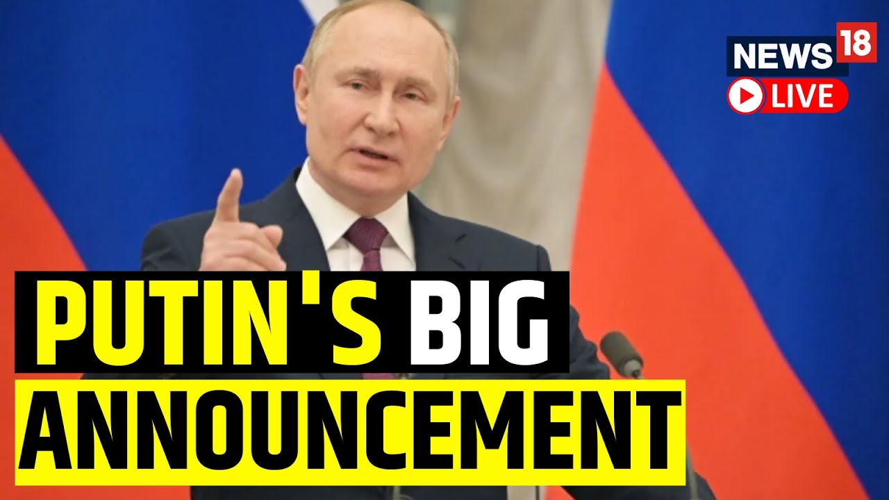 Putin Live | Russia Vs Ukraine War Update Live | Russian President ...