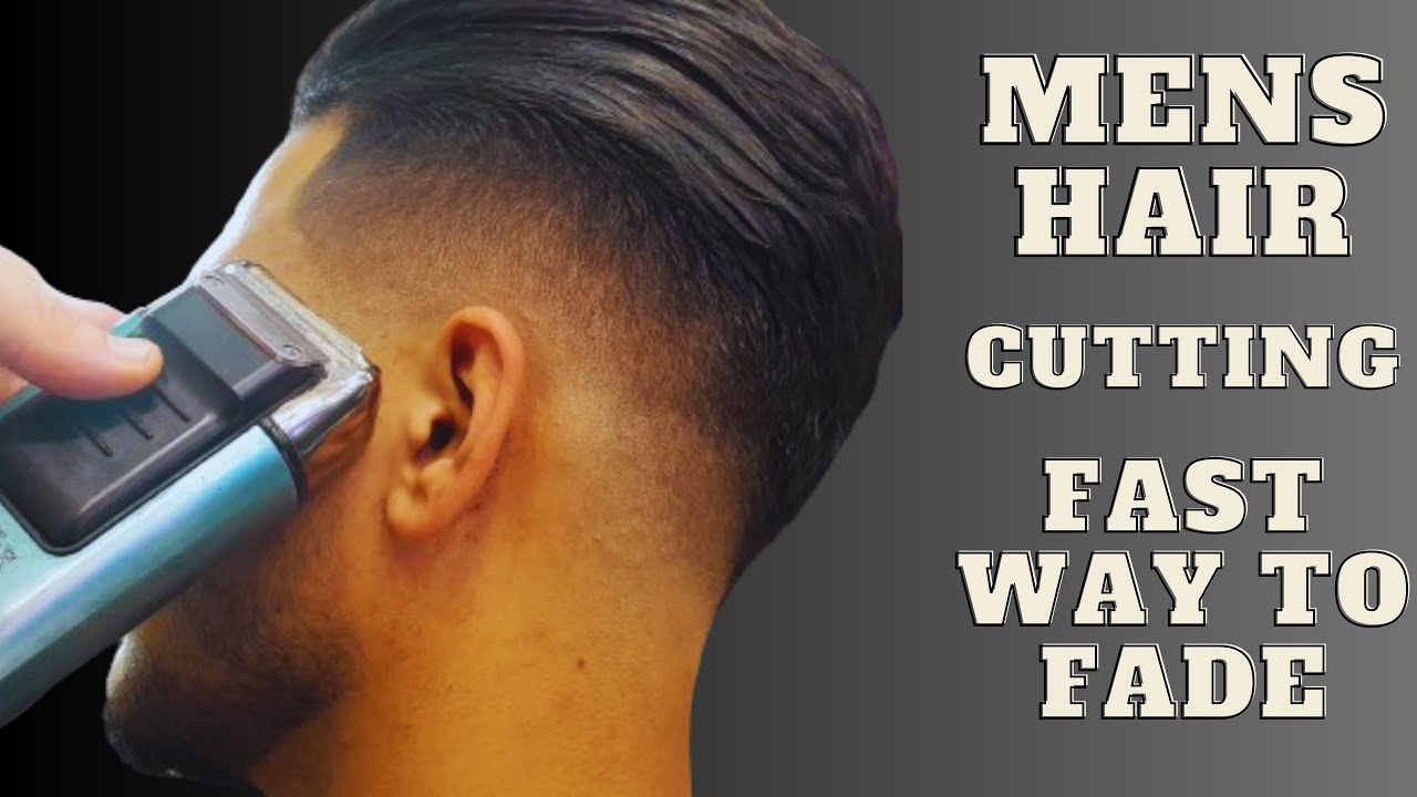 Mens Hair Cutting With The one Minute Barber - YouTube