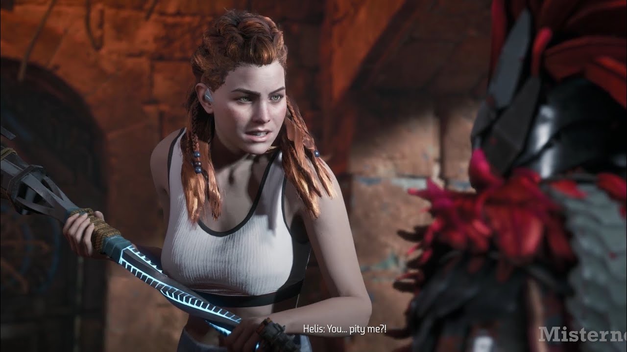 Aloy roast options on Helis - Horizon Zero Dawn - YouTube