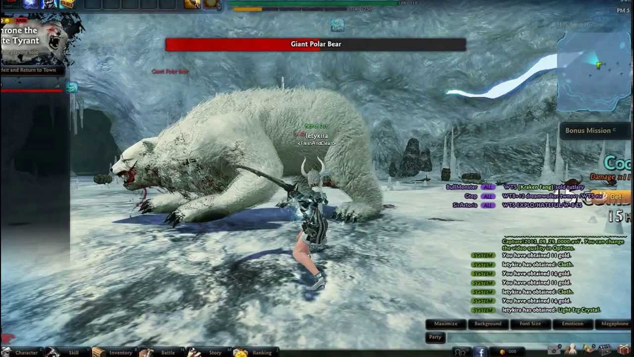 Vindictus ITA polar bear RAID - YouTube