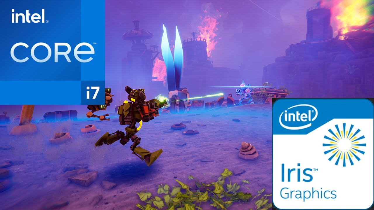 Akimbot Intel IRIS 540(Low End Pc) Benchmark - YouTube