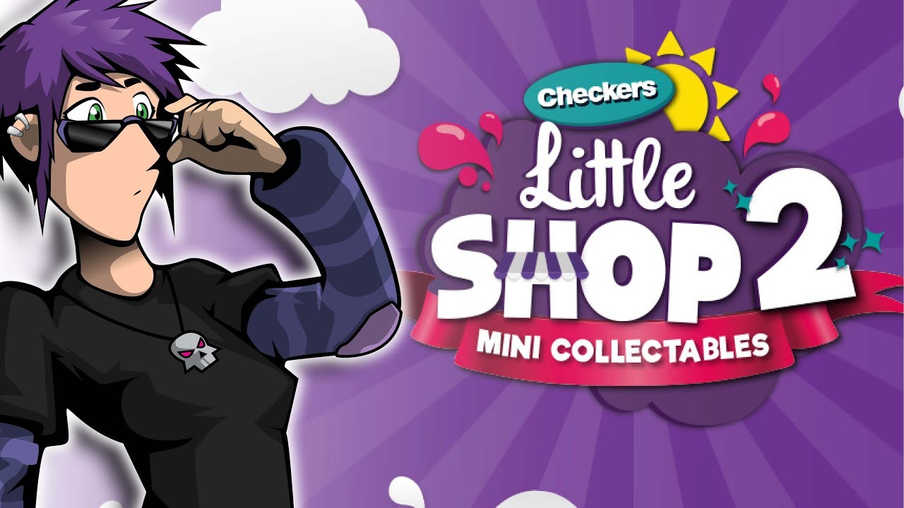 CHECKERS LITTLE SHOP 2 MINI COLLECTIBLES!!! - YouTube