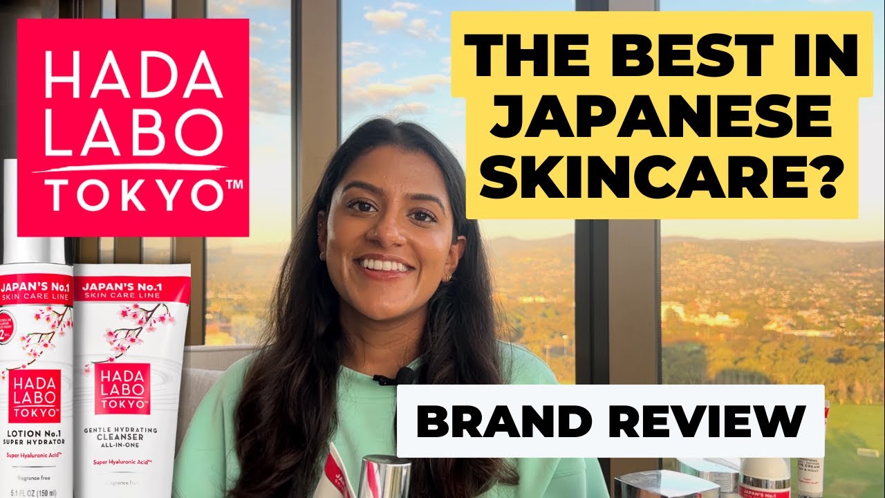 BRAND REVIEW: Hada Labo Tokyo 2024 AUS/UK ️ Japanese skincare - YouTube