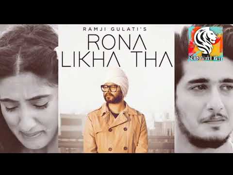 Rona likha tha song status for whatsapp|Offacial  )