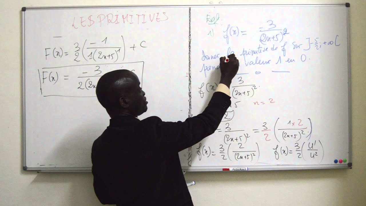 Cours - Terminale - Série S -Mathématiques: Les Primitives Suite 10 ...