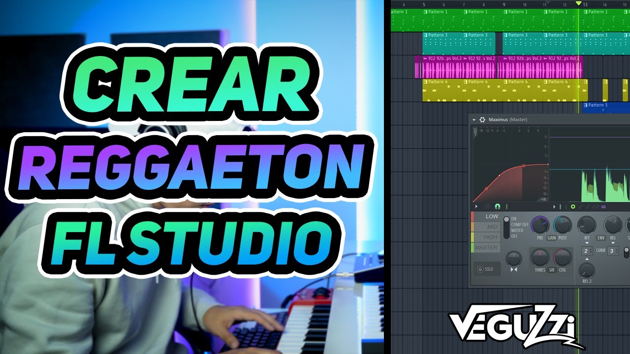 Facil! Crea un Beat de Reggaeton en FL Studio 20 - YouTube