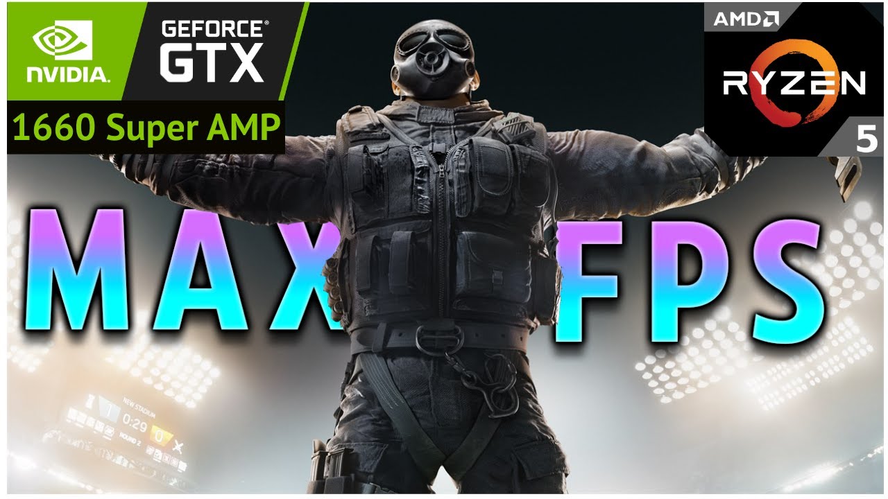 Rainbow Six Siege : Low Graphics Settings l GTX 1660 Super AMP l Ryzen ...