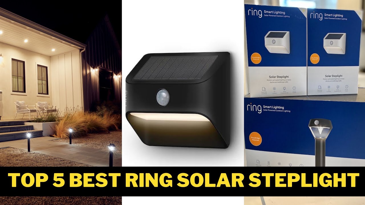 Top 5 Best Ring Solar Steplight - YouTube