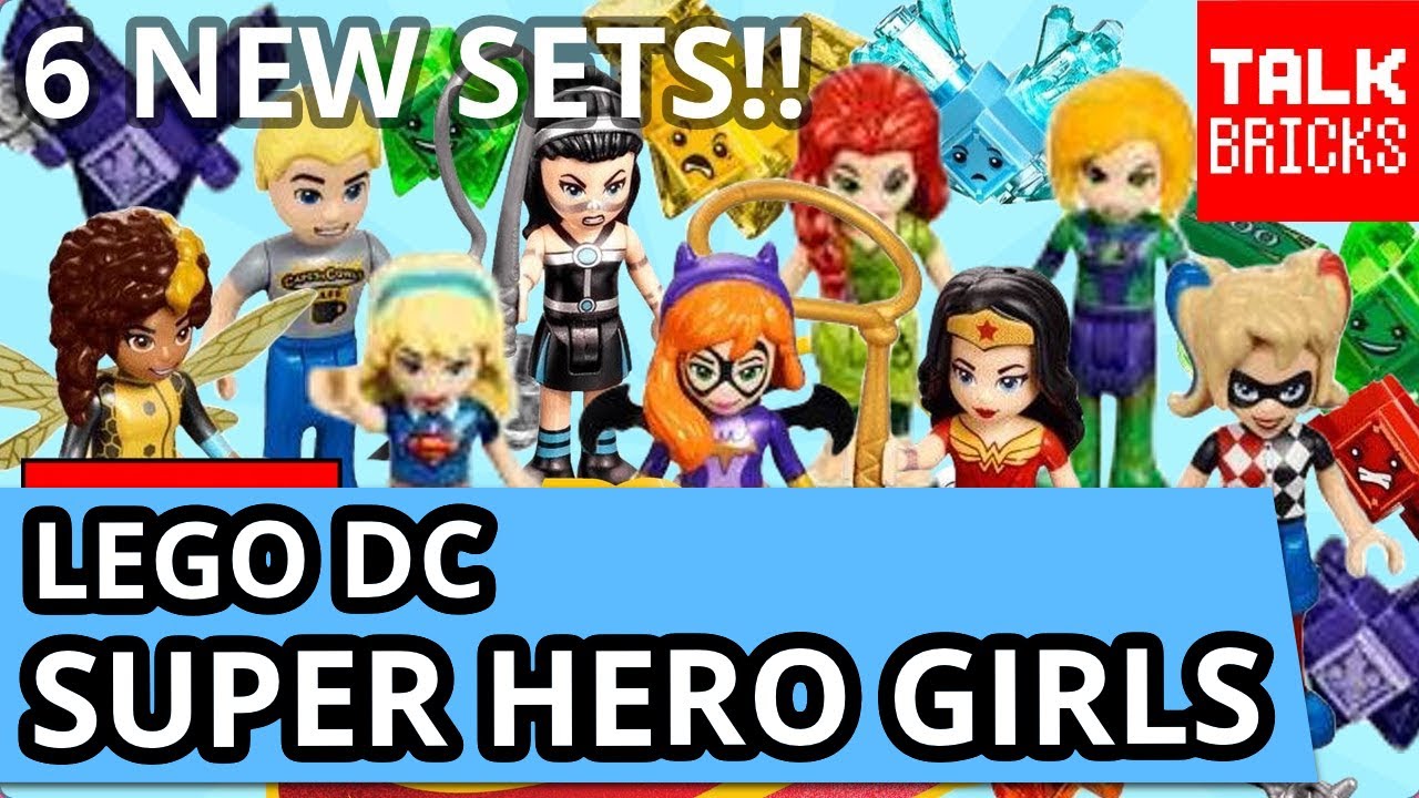 LEGO DC Super Hero Girls Full Line Revealed! 6 Sets! Full Picture ...