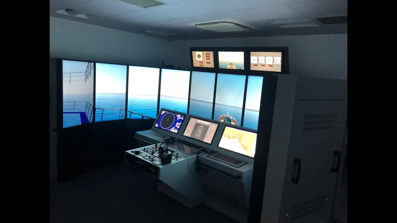 SHIP BRIDGE SIMULATOR SMKN 1 NAMLEA - YouTube