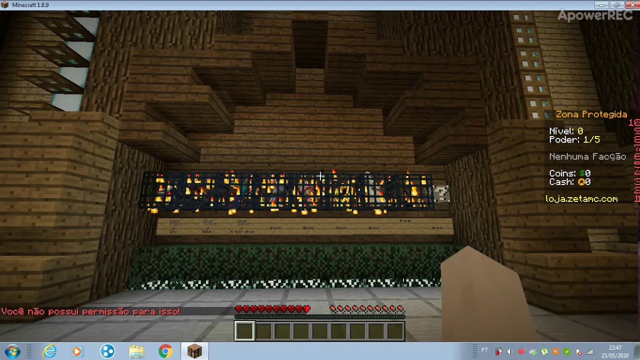 Servidor de Factions Semi Op Vip free - YouTube