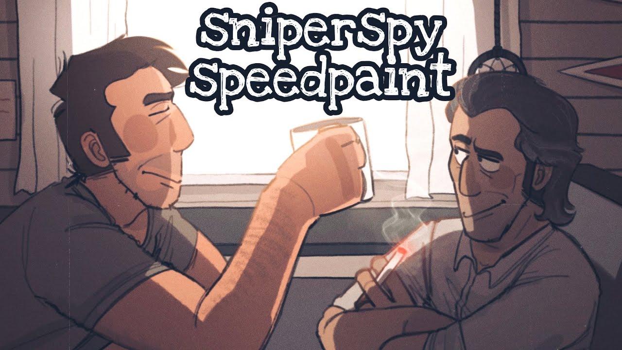 tf2 sniperspy speedpaint - YouTube