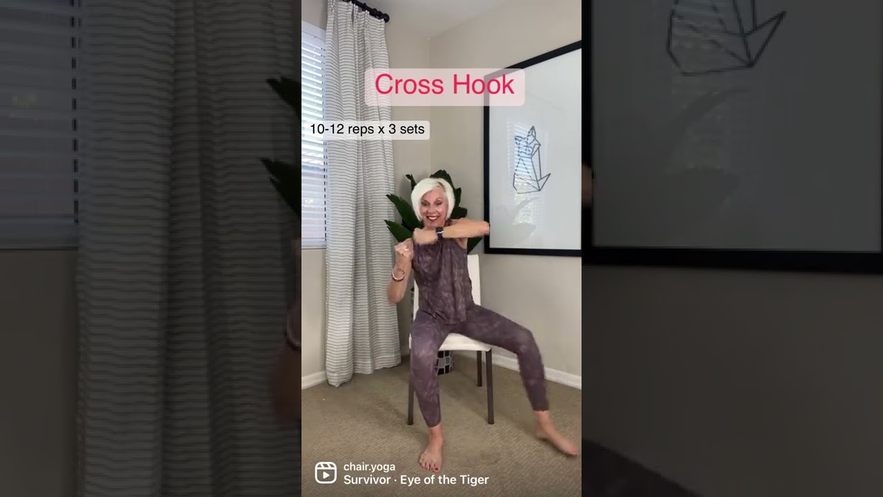 Seated Boxing Exercises - YouTube