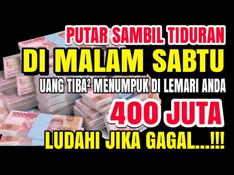 PUTAR SAMBIL TIDURAN ✅ UANG DATANG SENDIRI KERUMAH ANDA MELALUI MALAIKAT MIKAIL ~ doa pembuka rezeki