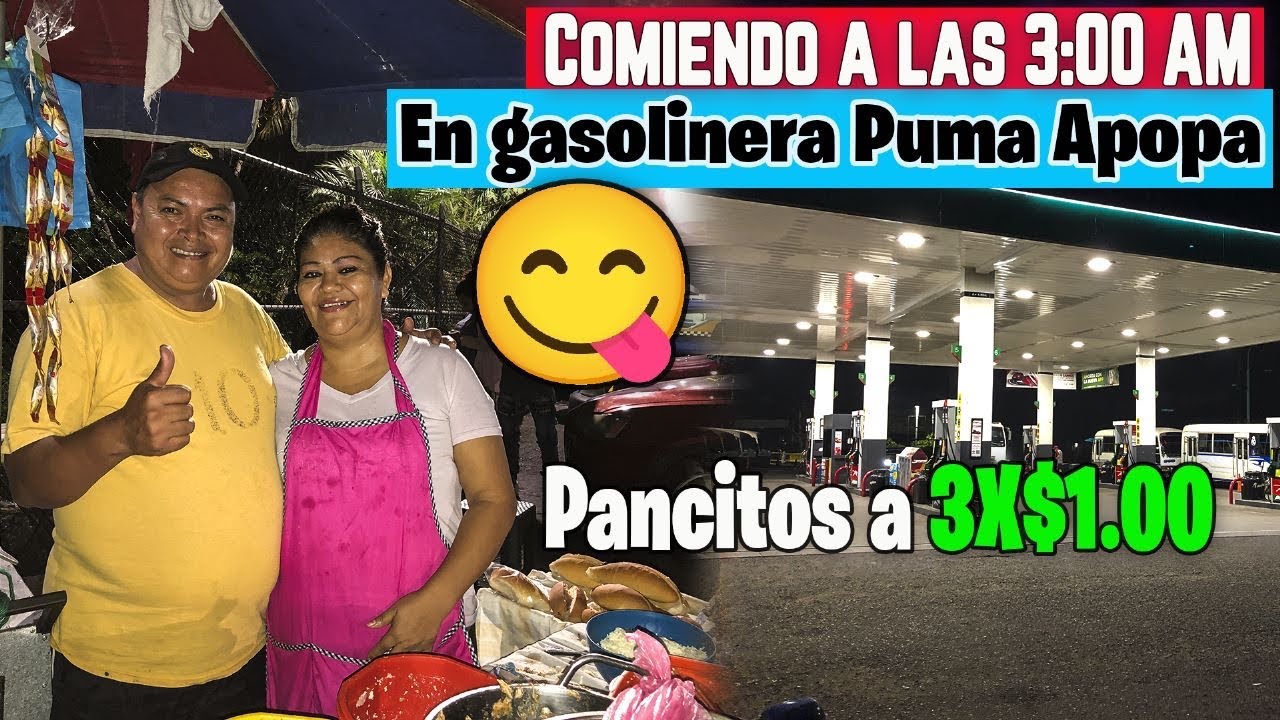 Comiendo en una GASOLINERA de APOPA a las 3:00 am 😱 | comida DE PASO en ...