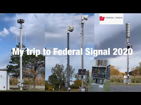 Trip to Federal Signal 2020 - YouTube