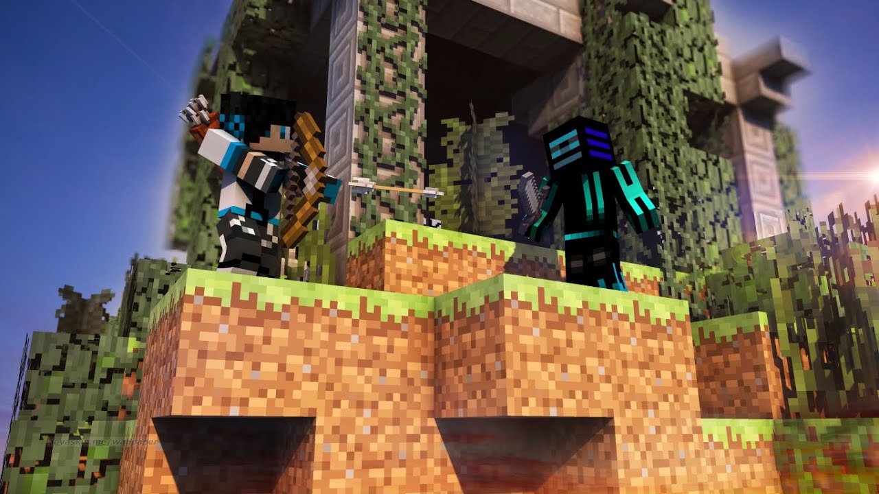 Contra El SVIP y Sin Armadura | Minecraft Skywars | LionHDxx - YouTube