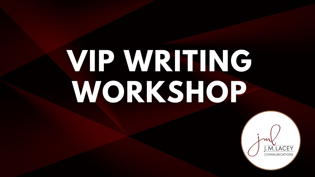 VIP Writing Workshop intro - YouTube