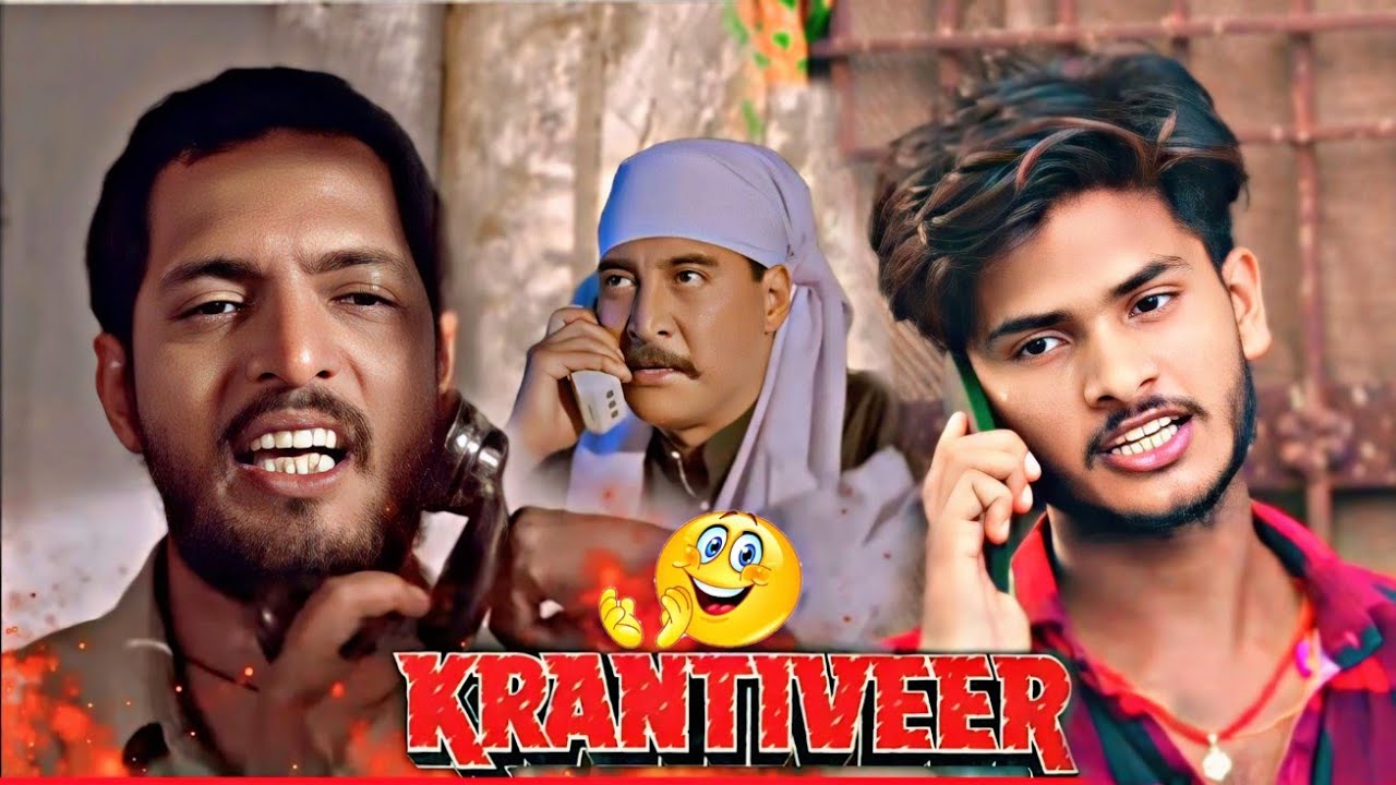 Krantiveer (1994) Nana Patekar Danny Denzongpa | Best Dialogue Scene ...