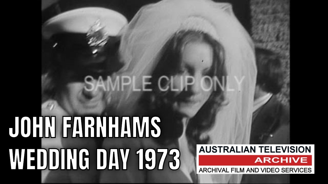 Nostalgic Gems: Clip of John Farnham's Wedding: 1973, A Rare Glimpse ...
