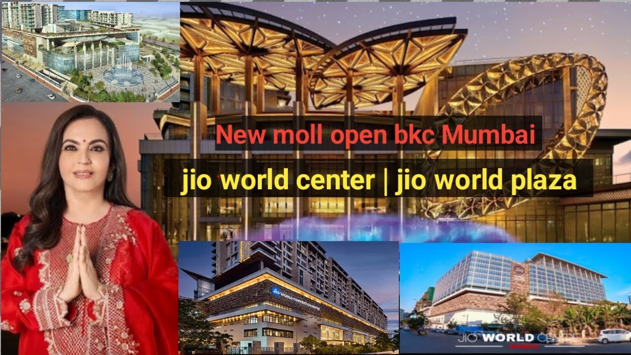 New mall open: jio world center | jio world plaza bkc Mumbai # ...