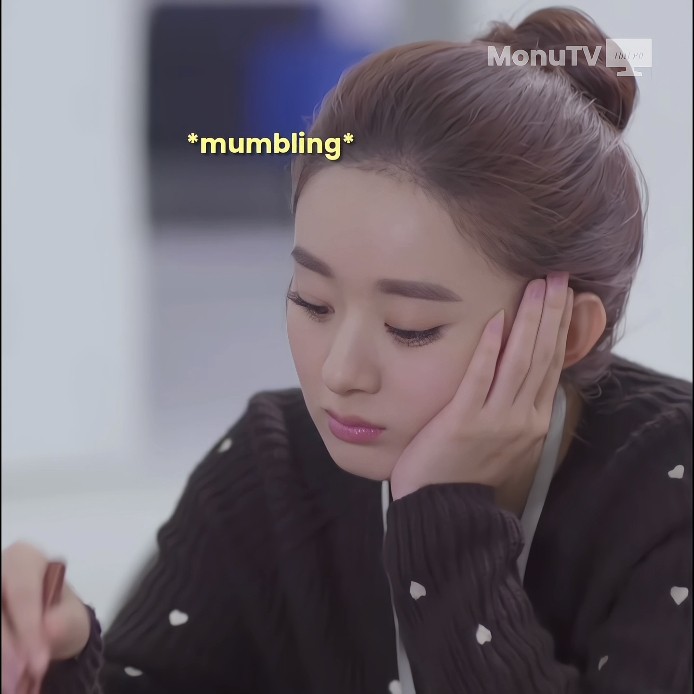 The way she mumbled 💓 so cute 😭 #lovestatus #drama #meandboss #monutv ...