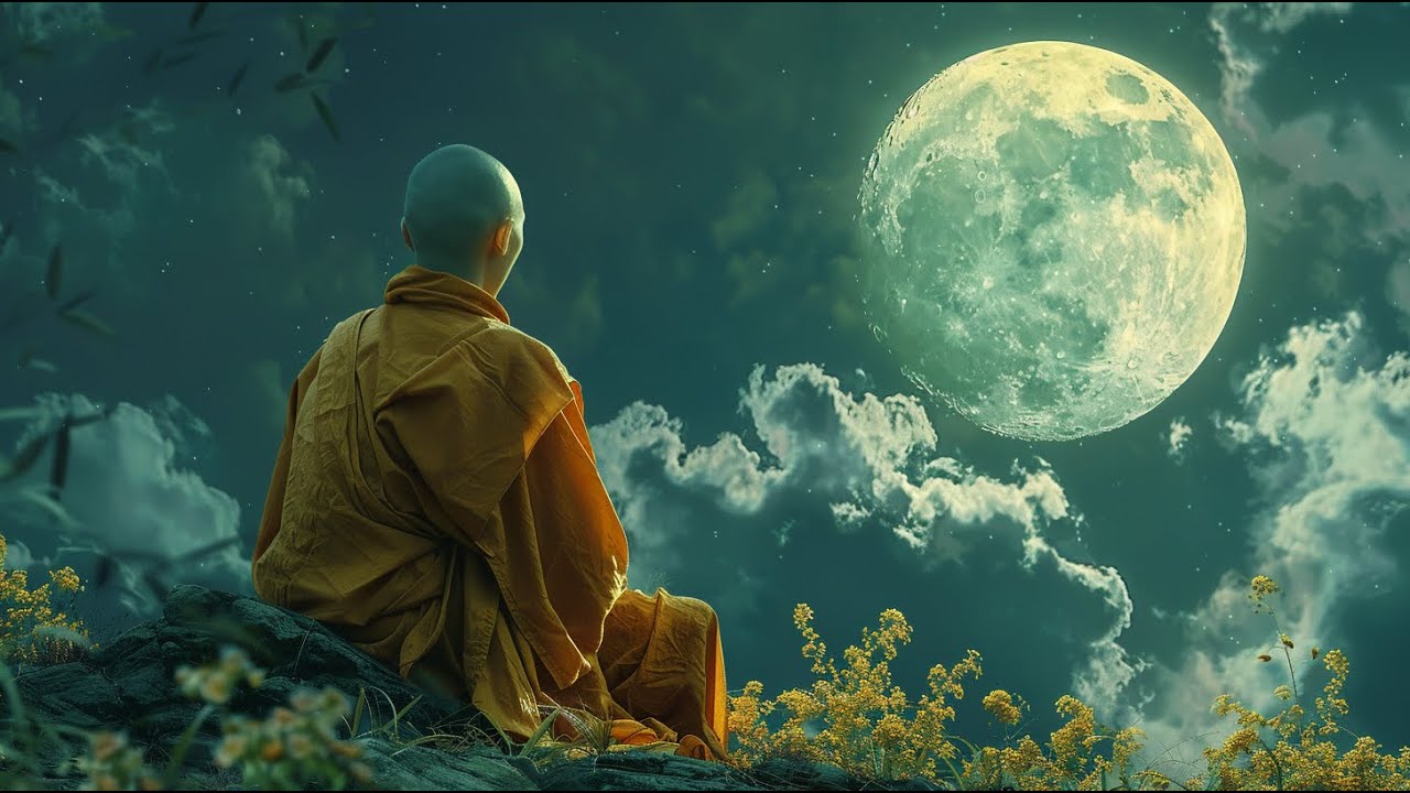 Zen Monk Meditation | Tibetan Sound Healing | Eliminate Negative Energy ...