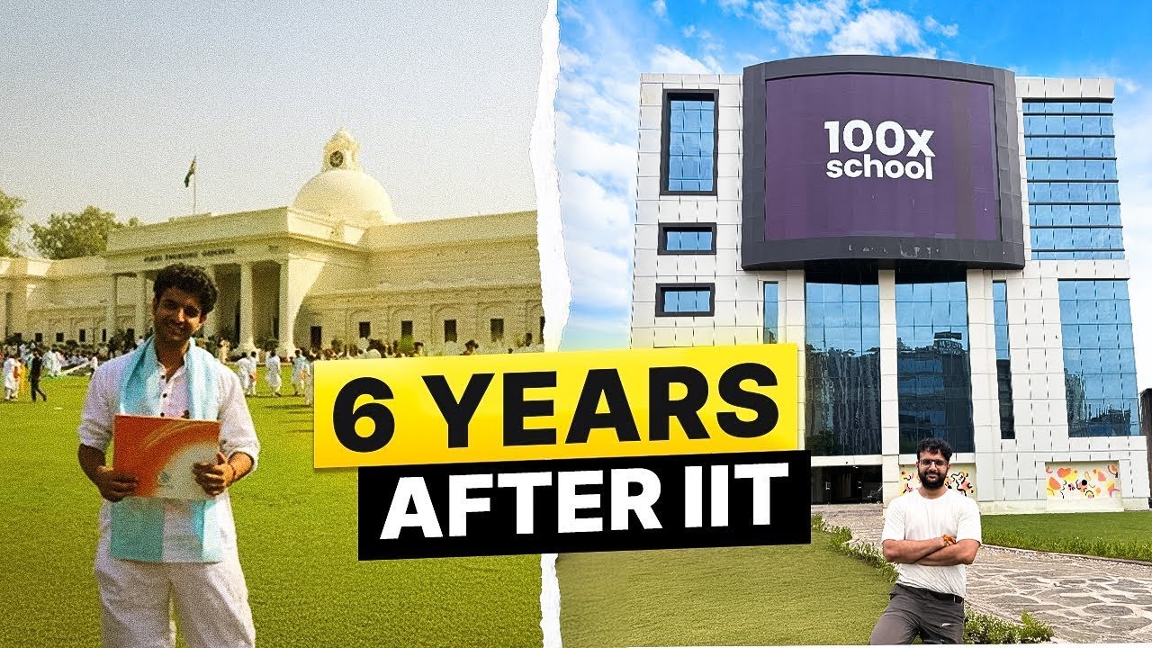 I Started My Own College After IIT Roorkee - 100xSchool - YouTube