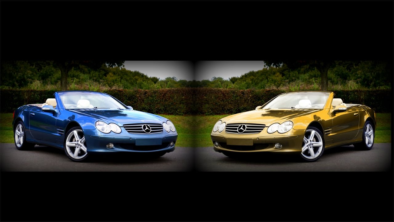 How to Make a Car Look Gold-Plated - GIMP 2.8 Tutorial - YouTube