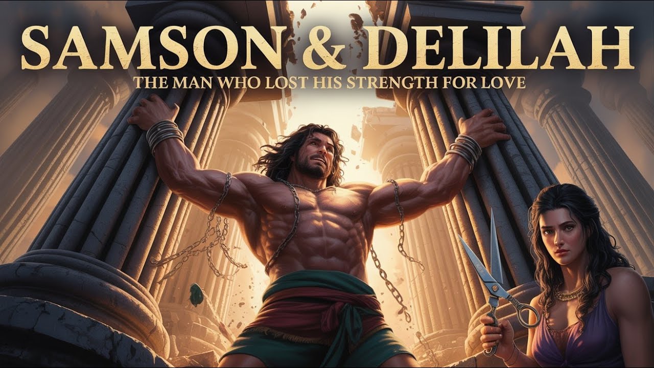 SAMSON AND DELILAH | THE MAN WHO LOST HIS STRENGTH FOR LOVE | POWERFUL ...