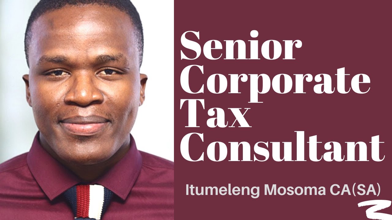 Chartered Accountant specializing in TAX | Itumeleng Mosoma CA(SA ...