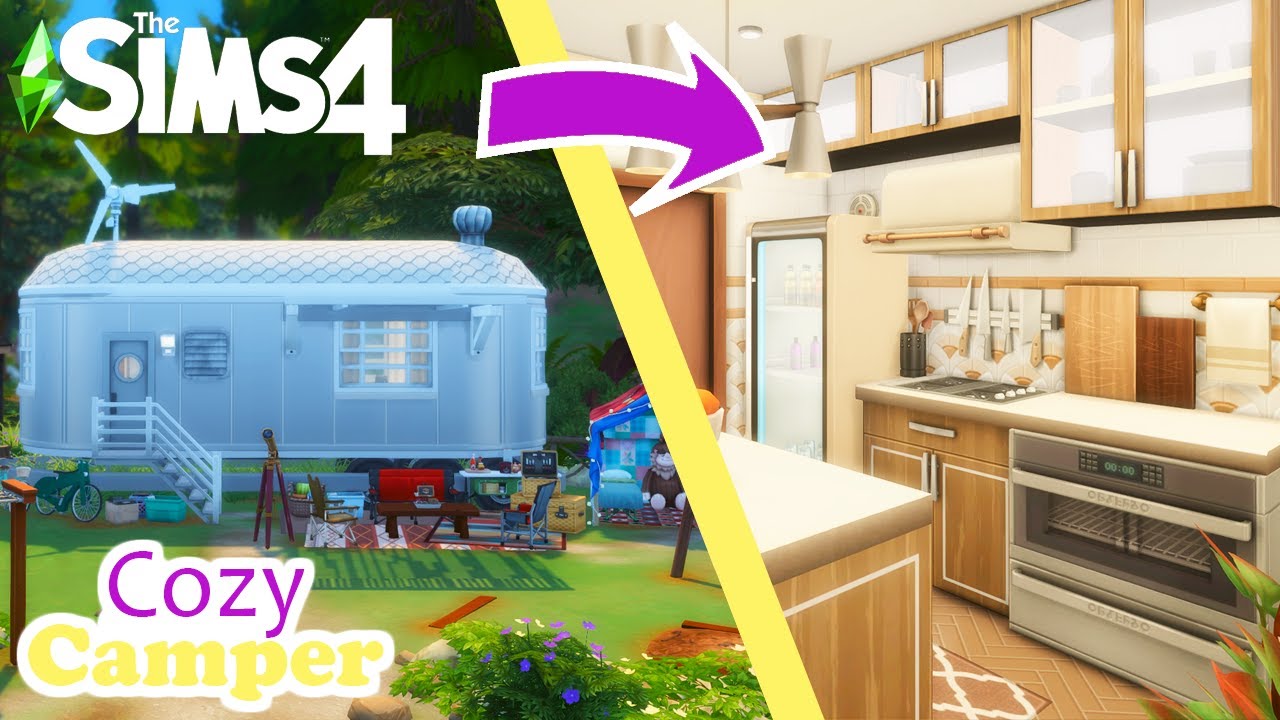 Cozy Camper |The Sims 4 Speed Build - YouTube