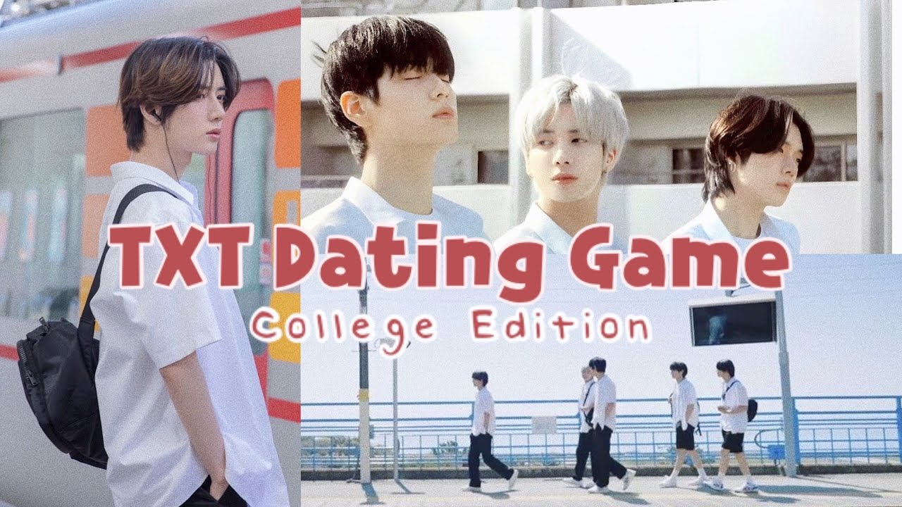 TXT DATING GAME (college edition) - YouTube