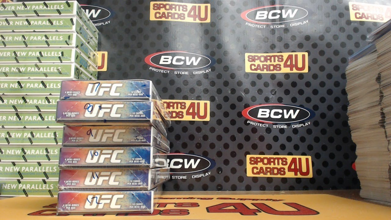 2020 Topps UFC Knockout 6Box Half Case Fighter Break #2 (3-28-20) - YouTube
