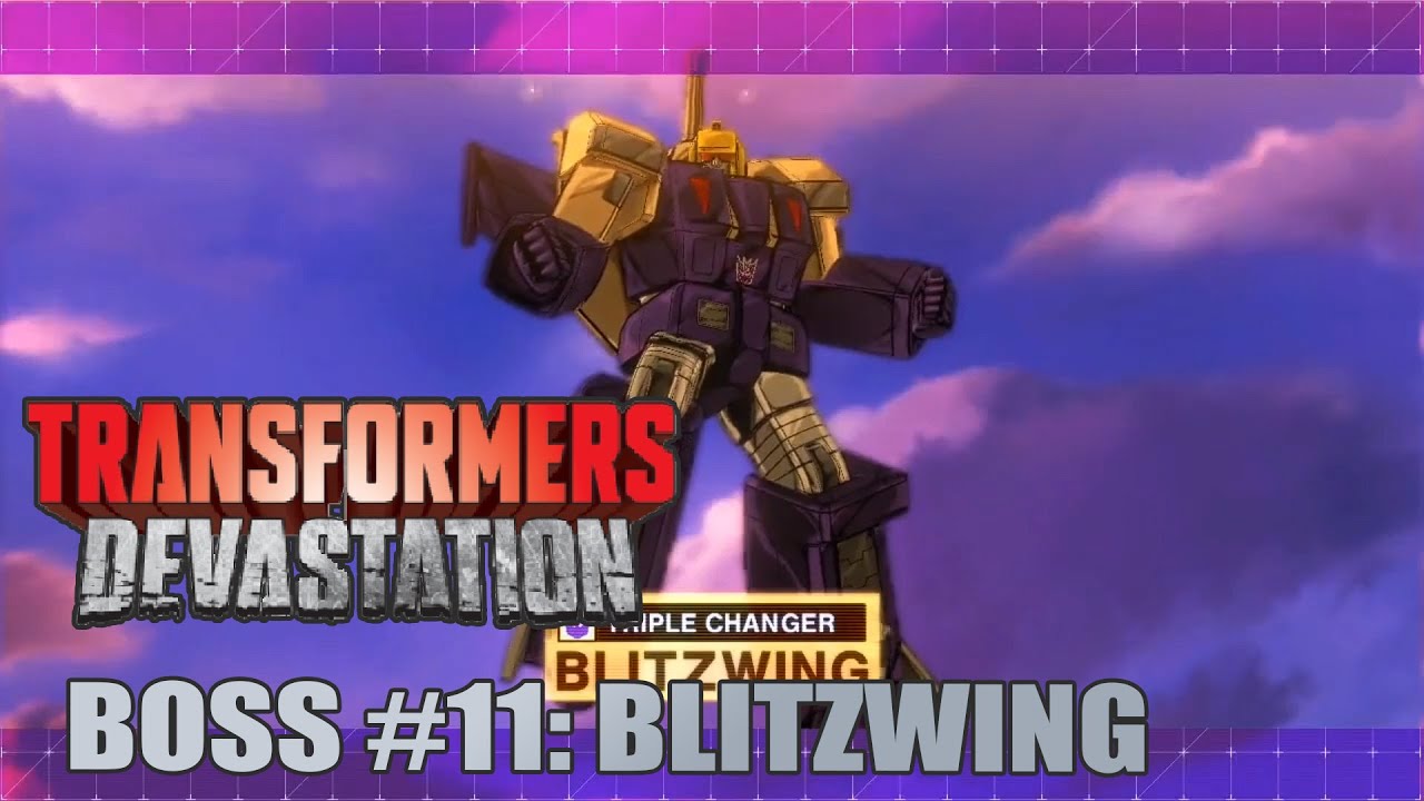 Transformers: Devastation - (Commander Mode) Boss Fight #11: Blitzwing ...