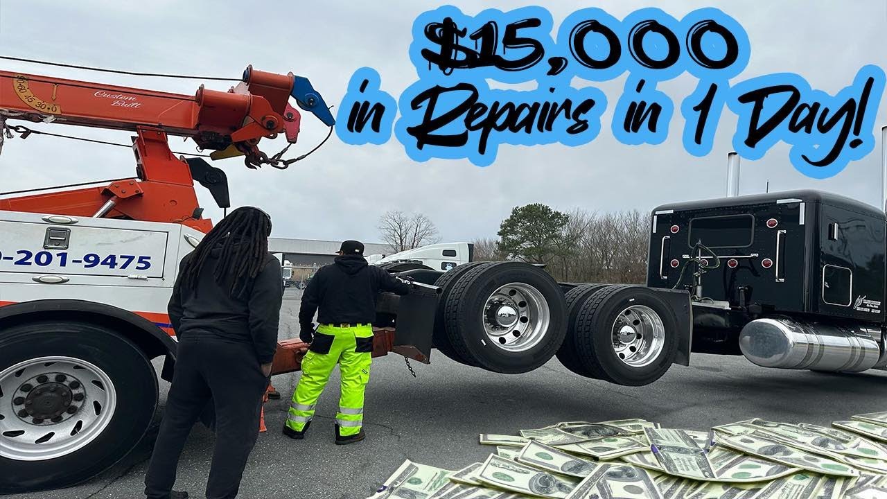 EMT A Owner/ Operator's Nightmare 🤦🏾‍♂️🤦🏾‍♂️#catpower #truck #18wheeler ...