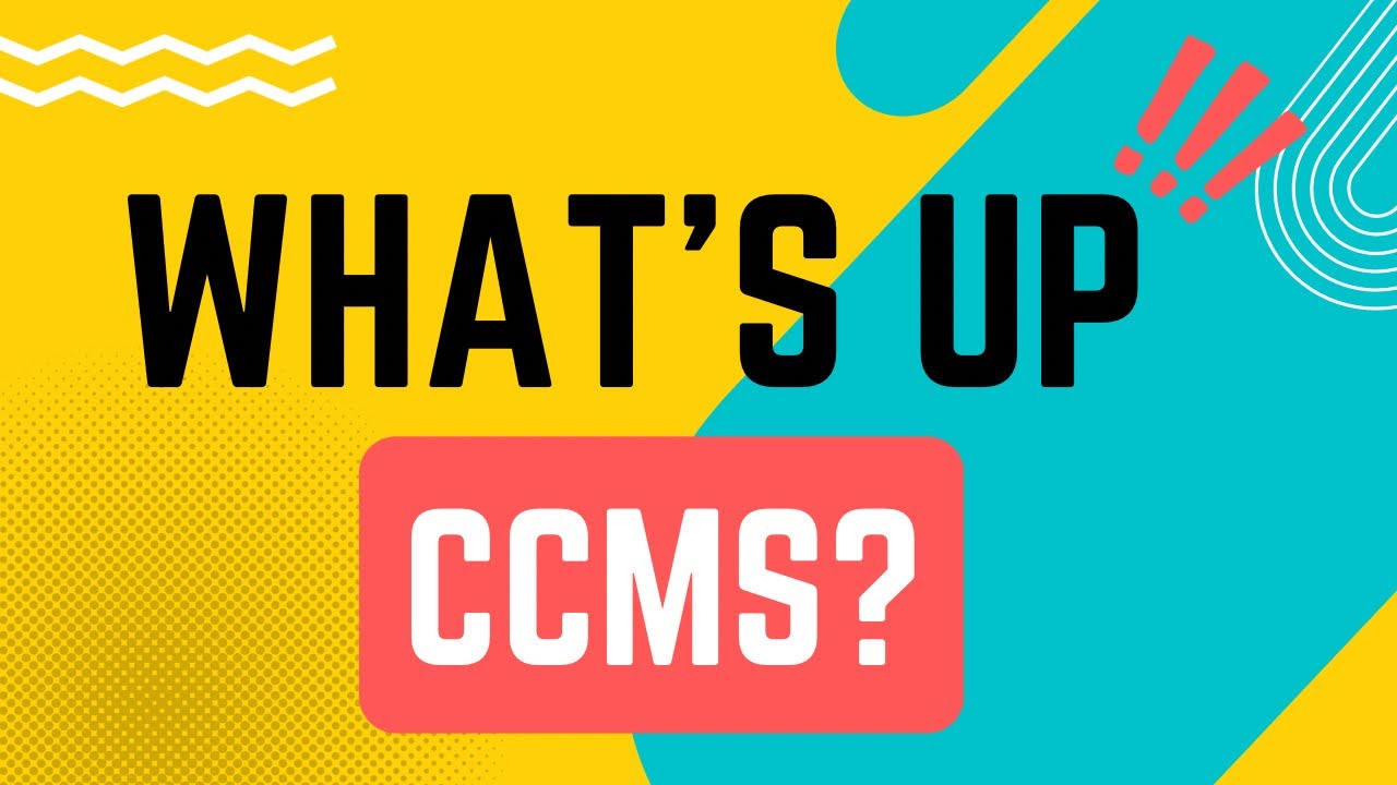 What’s up CCMS? - Episode 3 - 12.7.2022 - YouTube