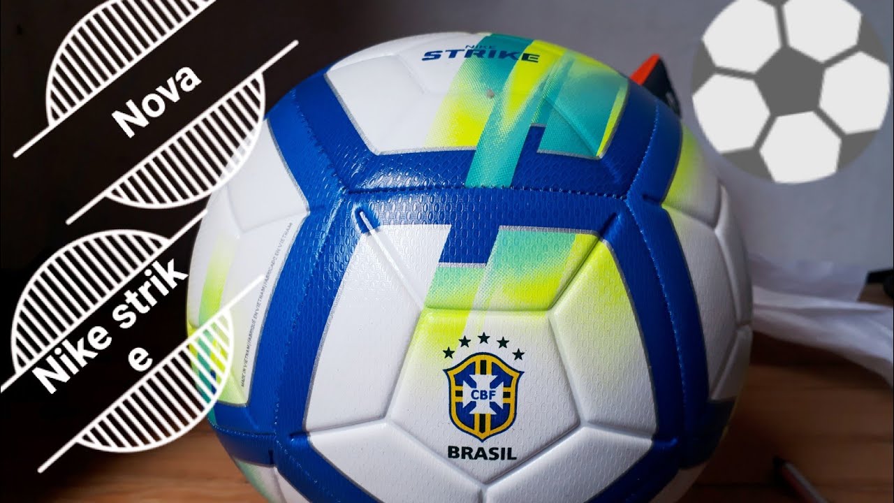 Unboxing bola do brasileirao nike strike - YouTube