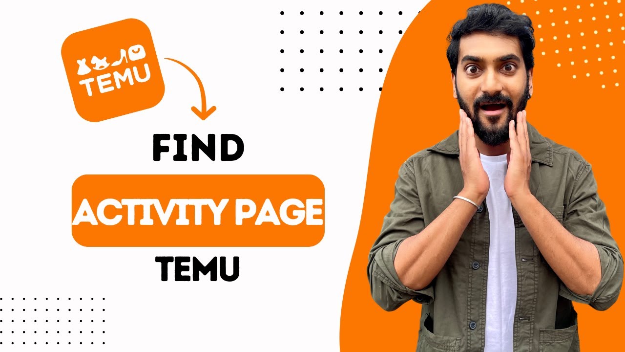 How To Find Activity Page On Temu (Best Method) - YouTube