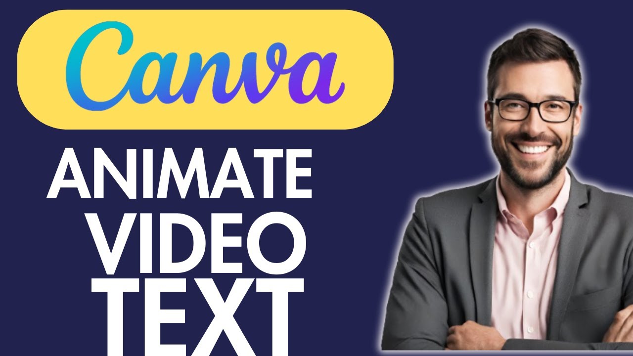 HOW TO ANIMATE TEXT IN CANVA VIDEO- CANVA TEXT ANIMATION TUTORIAL - YouTube