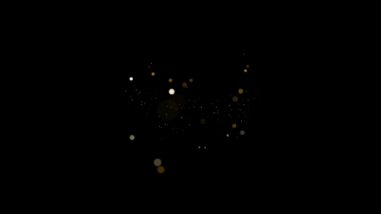 Glowing particles - YouTube