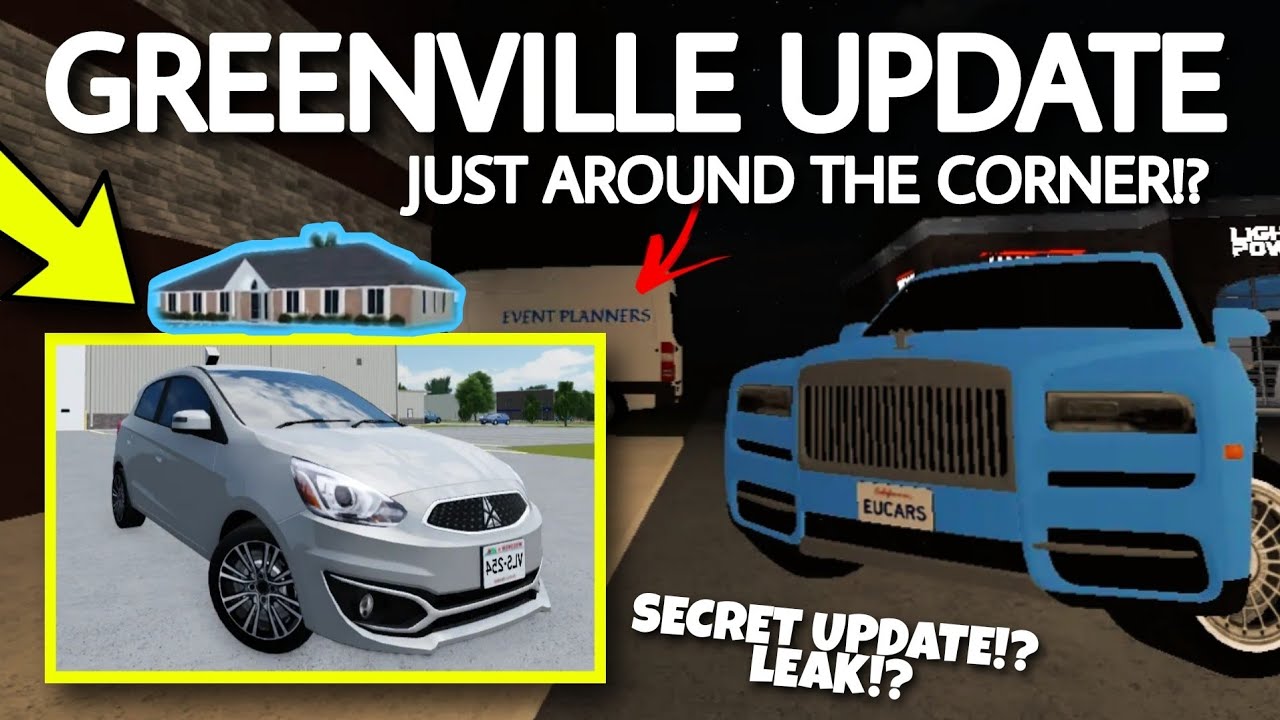 Greenville Roblox UPDATE LEAKS!? + Refreshed Cars / Secret Update ...