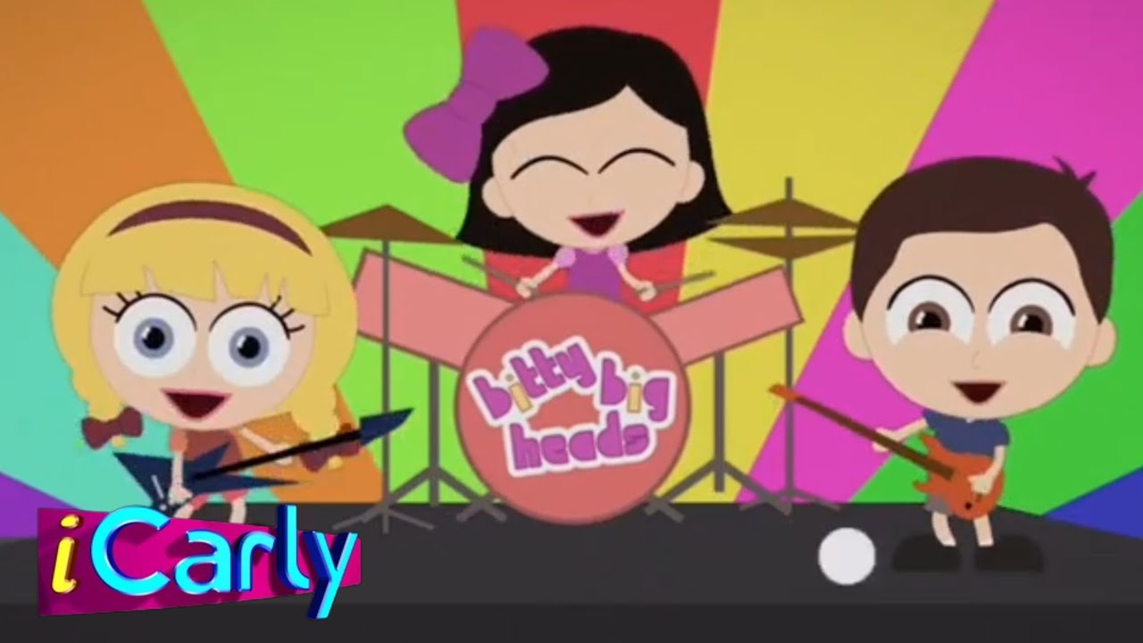 iCarly - Bitty Big Heads - Official Clip - YouTube