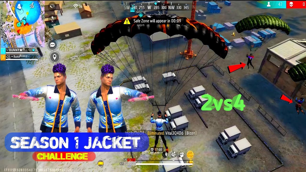Season One Jacket Challenge | Tsunami Jacket Season One Jacket ...