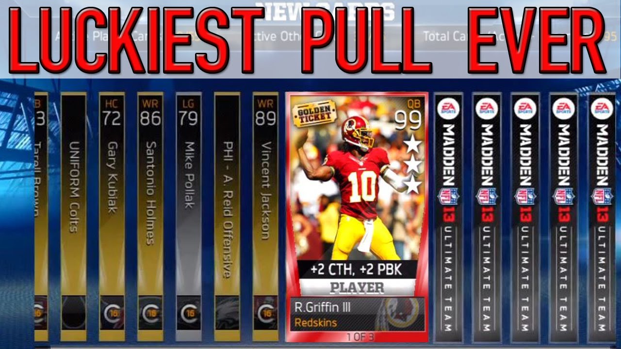 Madden 15 Off-Season Packs Pack Opening - Luckiest Pull Ever! - Madden ...