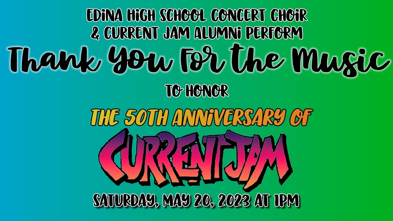 Current Jam 2023 50th Anniversary "Thank You For The Music" - YouTube
