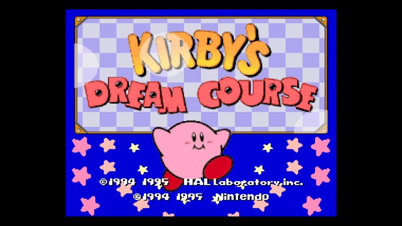 SNES Kirby's Dream Course gameplay overview (no commentary) - YouTube