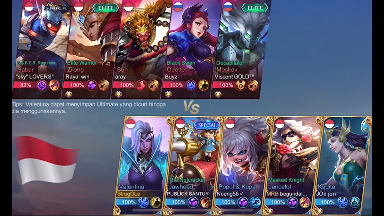 Hero Mid Lane OP "Valentina" tanpa skin jadi roamer #mlbb # ...