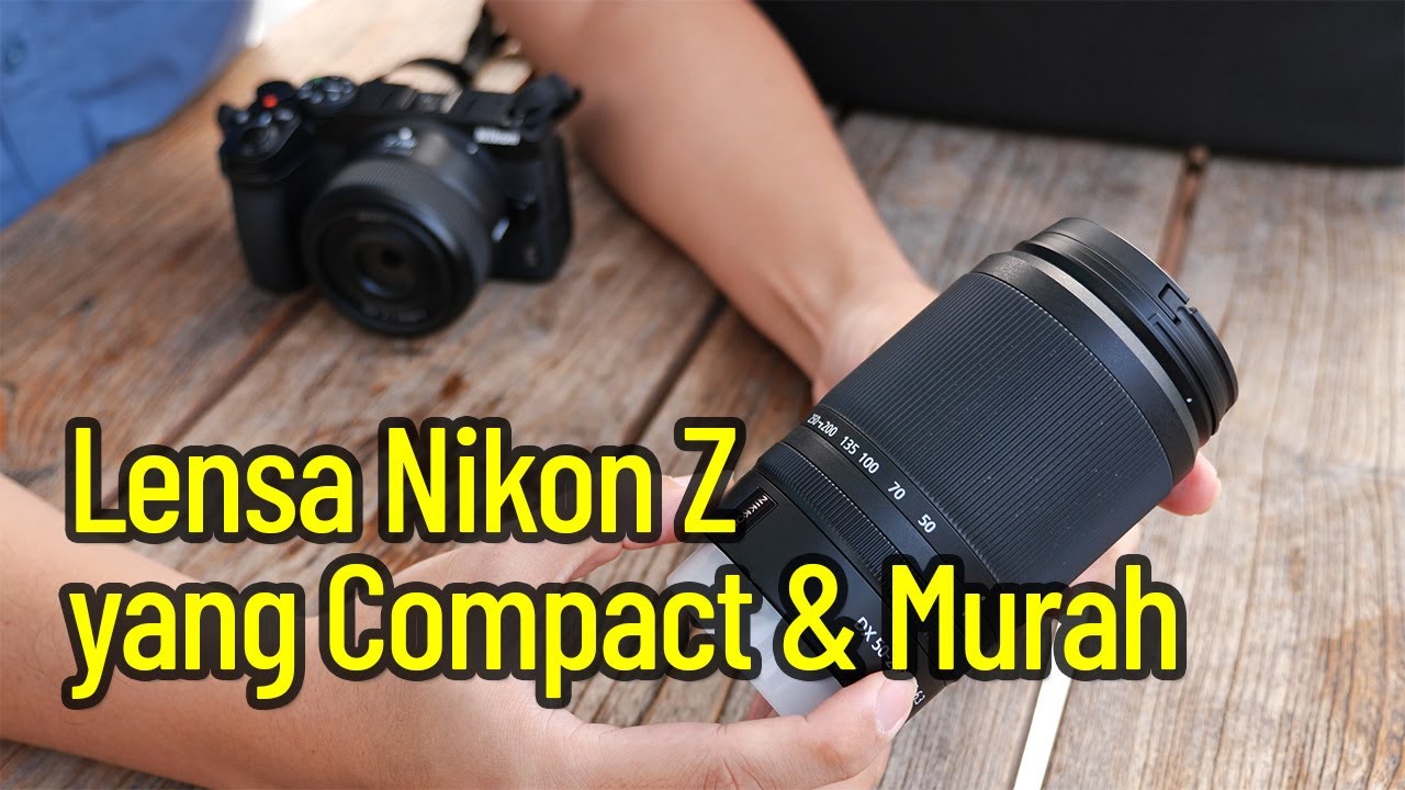 Rekomendasi Lensa untuk Nikon Z30, Z50, Zfc yang Compact & Murah - YouTube